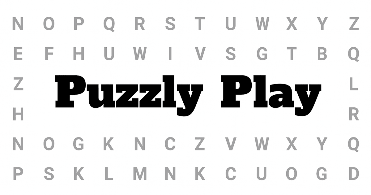 Crossword - Puzzly Play